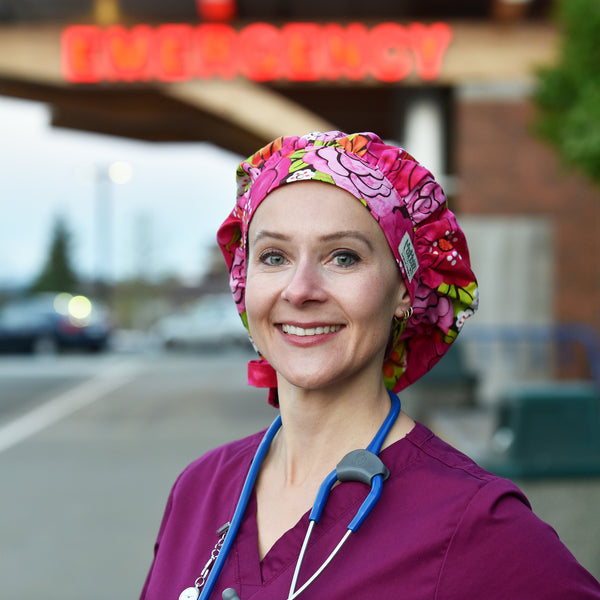 Solid Port Super Nova Scrub Hat - MedHedzz Surgical Designs